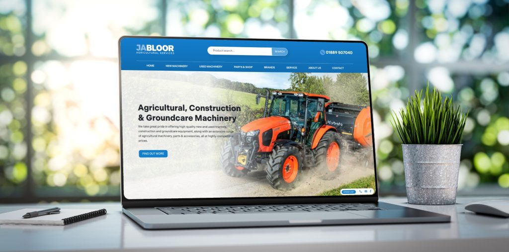 J A Bloor Agricultural Services - Gravity Digital